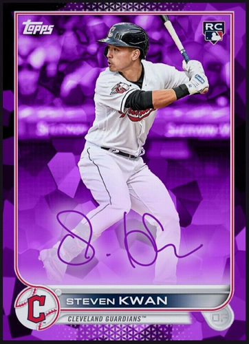2022 Topps Update Series Amethyst Autograph Rookie - STEVEN KWAN RC ...
