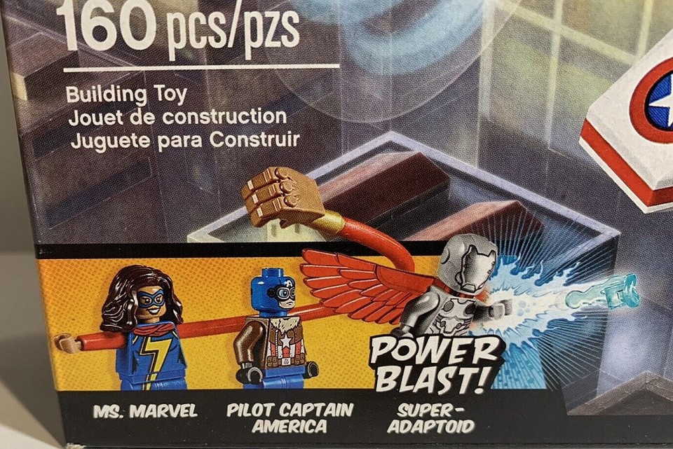 Lego Marvel Superheroes #76076 Captain America Jet Pursuit Avengers ...