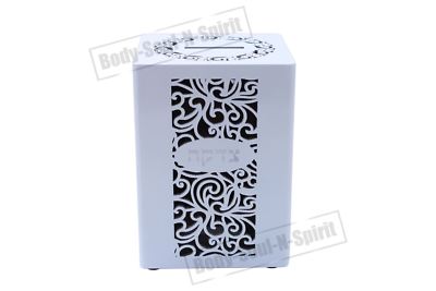 Decorated laser cuts Jewish Israel Tzedakah wood CHARITY BOX Judaica ...