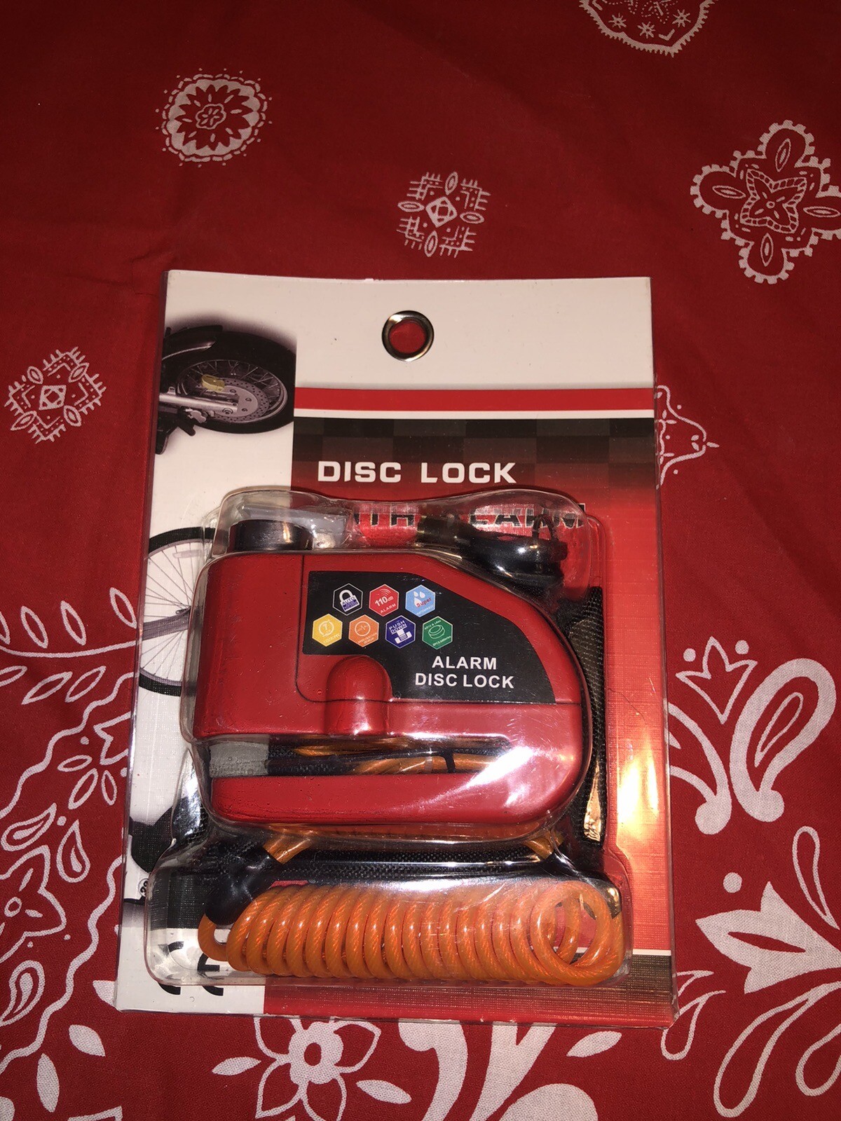 Alarm Disk Lock | eBay