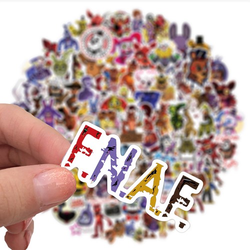 50/100pcs FNAF stickers Freddy's Five Nights Dream Freddy Waterproof ...