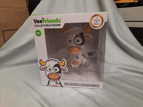 NEW VeeFriends Collectible 6" Common Sense Cow Figurine Macys VEE ...