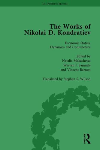 Works of Nikolai d Kondratiev Vol 1 by Warren J. Samuels, Vincent ...