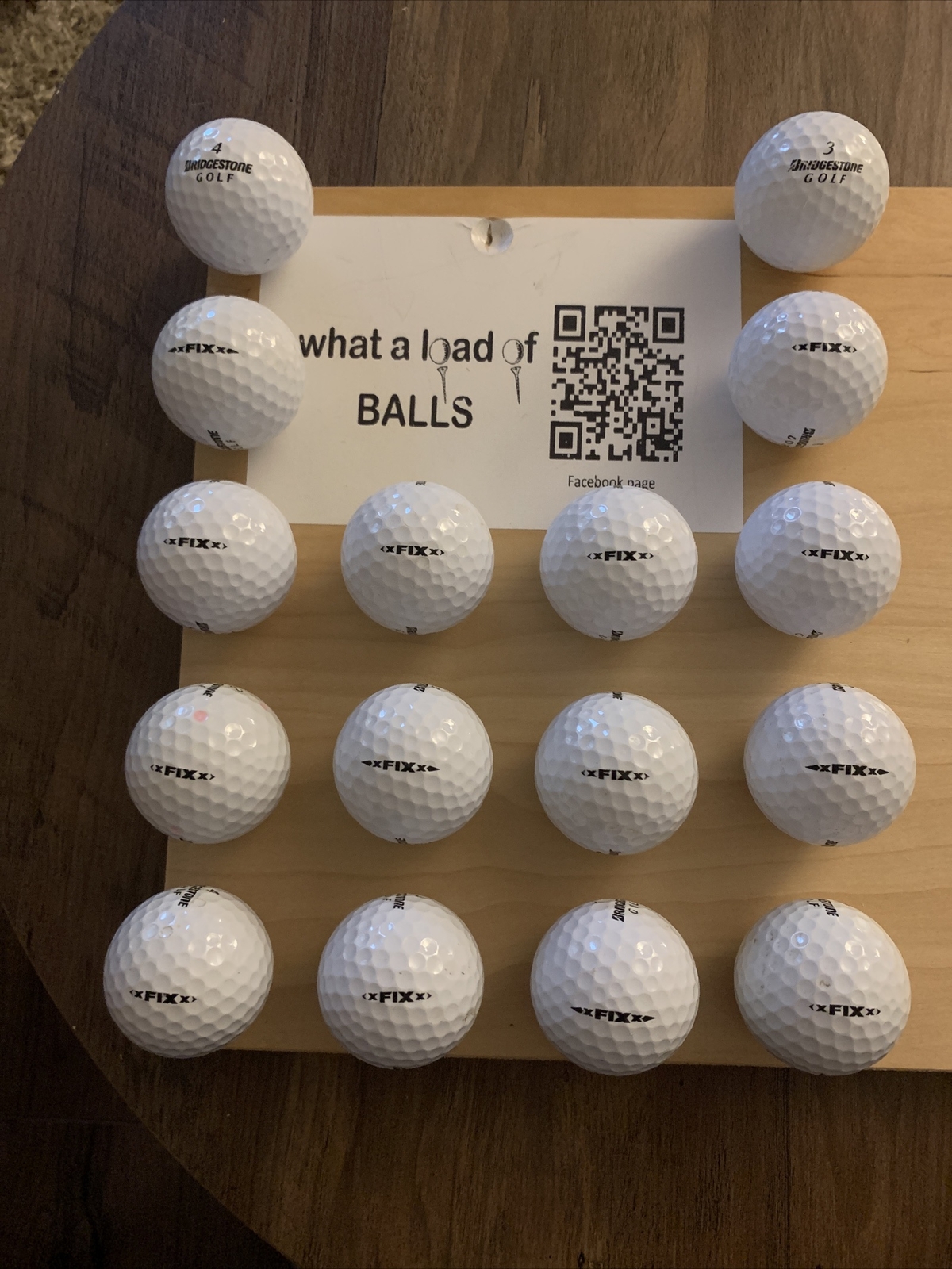 Bridgestone FIX golf balls x16 (B28) | eBay