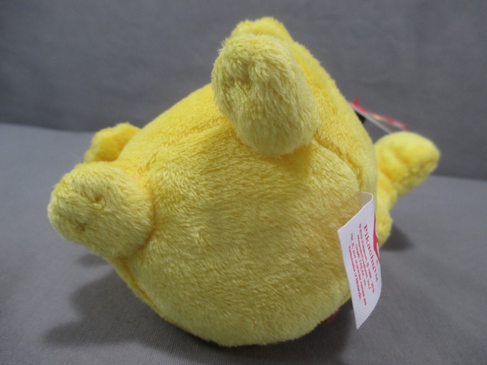 Pokemon PIKACHU 6" Plush Original TY Beanies 2012 w/ Tag Beanie Baby | eBay