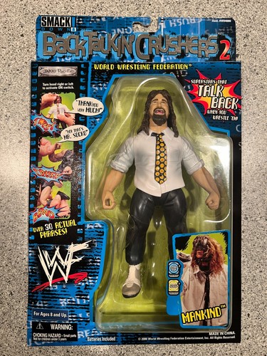 MANKIND Mick Foley - Back Talkin Crushers Titantron Live Jakks - WWE ...