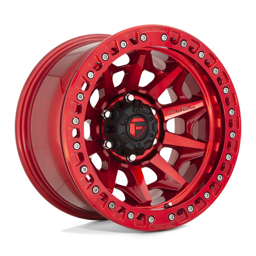 Fuel Offroad D113 Covert Beadlock 17X9 6X139.7 -15 mm Candy Red | eBay