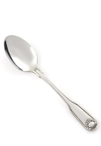 Oneida COMMUNITY SILVER SHELL Silverplate Oval Soup Table Spoon (1) 6 7 ...