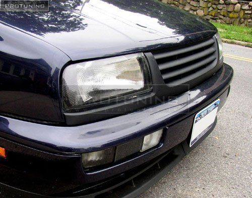 VR6 GTI Front Black Badgeless Grill Without Emblem For VW Vento/ Jetta ...