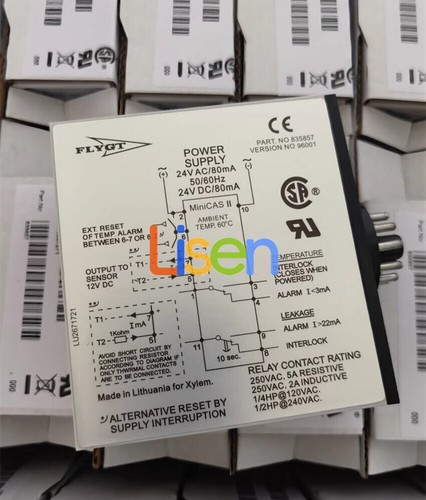 New FLYGT Mini CAS II Part No :835857 24V AC/DC MINI Relay/ | eBay