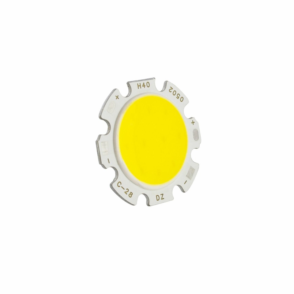10/50/100pcs 1W 3W 5W 7W SMD COB LED Chip High Power Beads Bright White ...