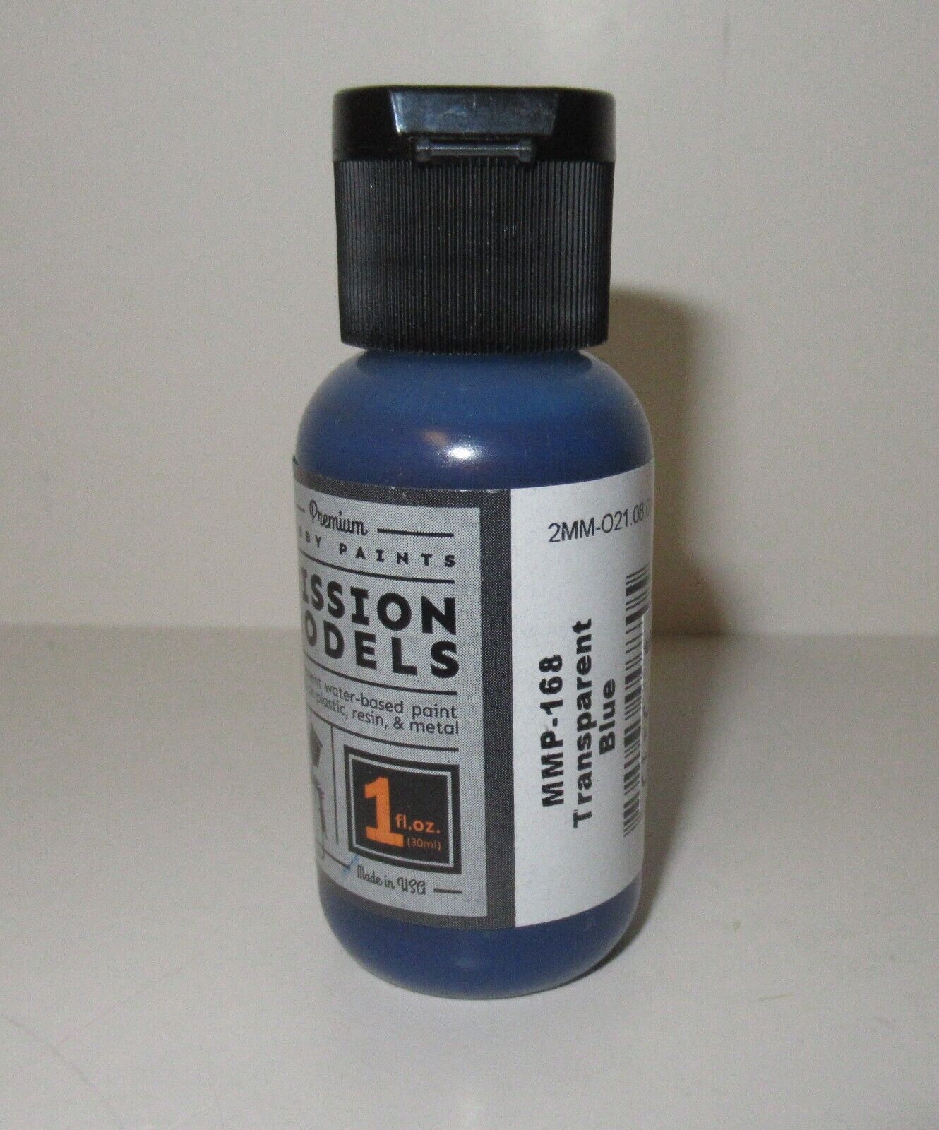 Mission Models Acrylic Paint- Transparent Blue #MMP-168 (30ml) NEW | eBay