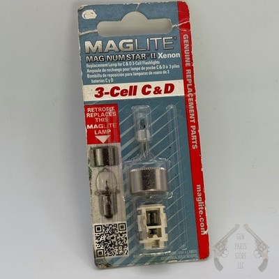 Maglite 3 Cell C & D Replacement Maglight Bulb MAG-NUM Star II Xenon | eBay
