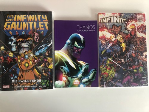 Marvel Thanos Infinity Comic Konvolut Panini Paperback Infinity ...