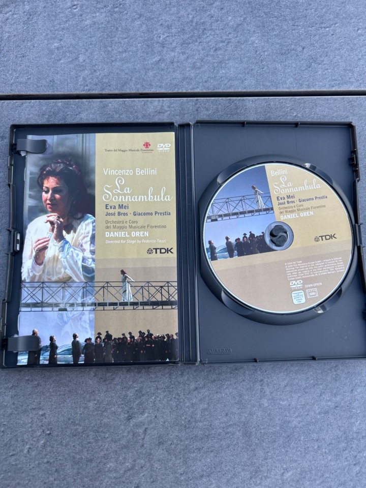 Vincenzo Bellini - La Sonnambula (DVD, 2005) OPERA 824121001063| eBay