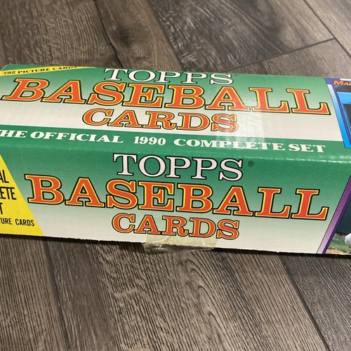 Topps 1990 Baseball Cards Box Set-Quantity Of Cards Unknown | eBay