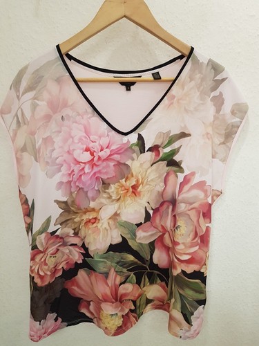 Women's TED BAKER Multicoloured Floral Top UK16 - CG A23 | eBay UK