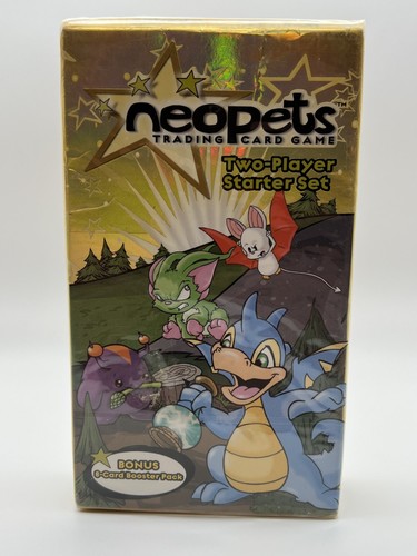 Neopets TCG Two-Player Starter Set Deck W/ Bonus Booster Pack (New ...