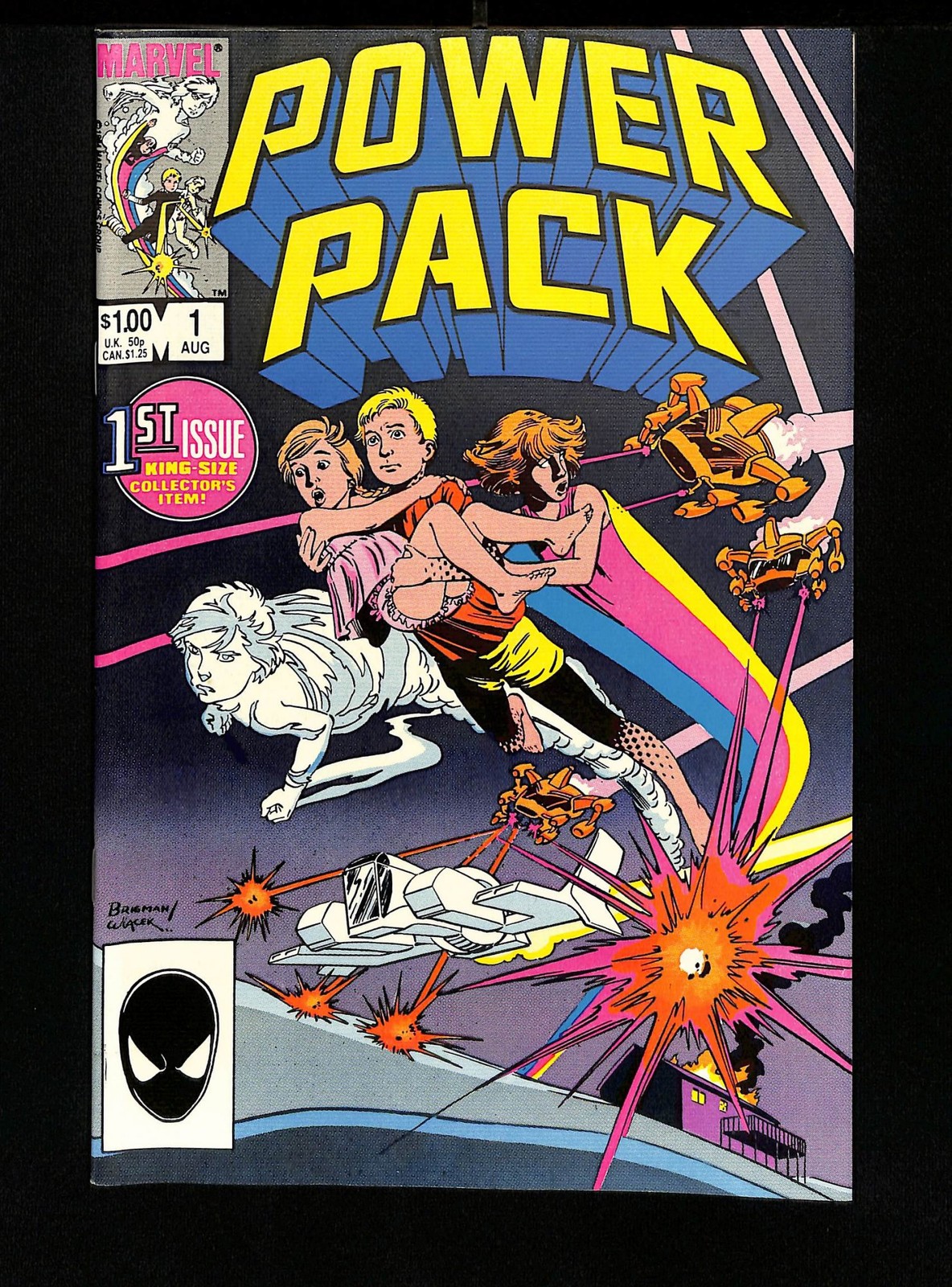 Power Pack #1 NM 9.4 Origin and 1st Appearance of Power Pack! Marvel ...