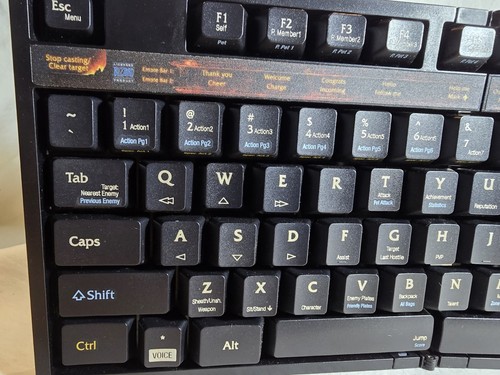 Ideazon Zboard World Of Warcraft Keyboard Keys Cover Cataclysm Folding ...