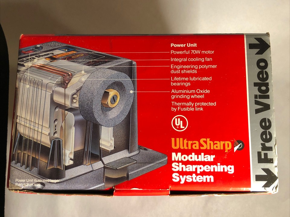 NIB Ultra Sharp Modular Sharpening Kit DCS-410US Drill bit sharpener 4 ...