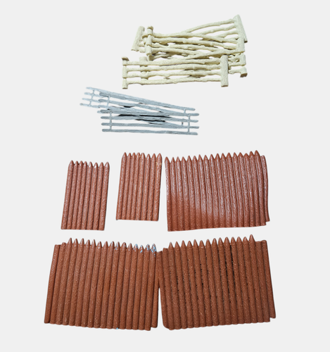 Vintage Lot Marx Fort Apache Play Set 1964, Rail Fence Corral Toy Ranch ...