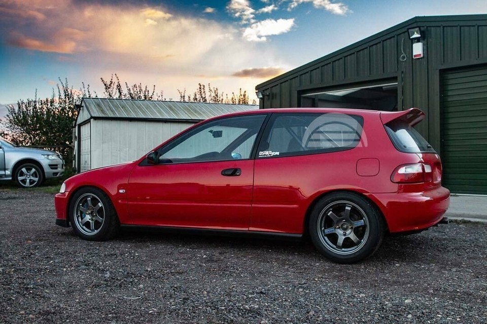 Spoiler Osaka JDM for Honda Civic EG 1991 - 1995 Devil Spoon Rear Wing ...