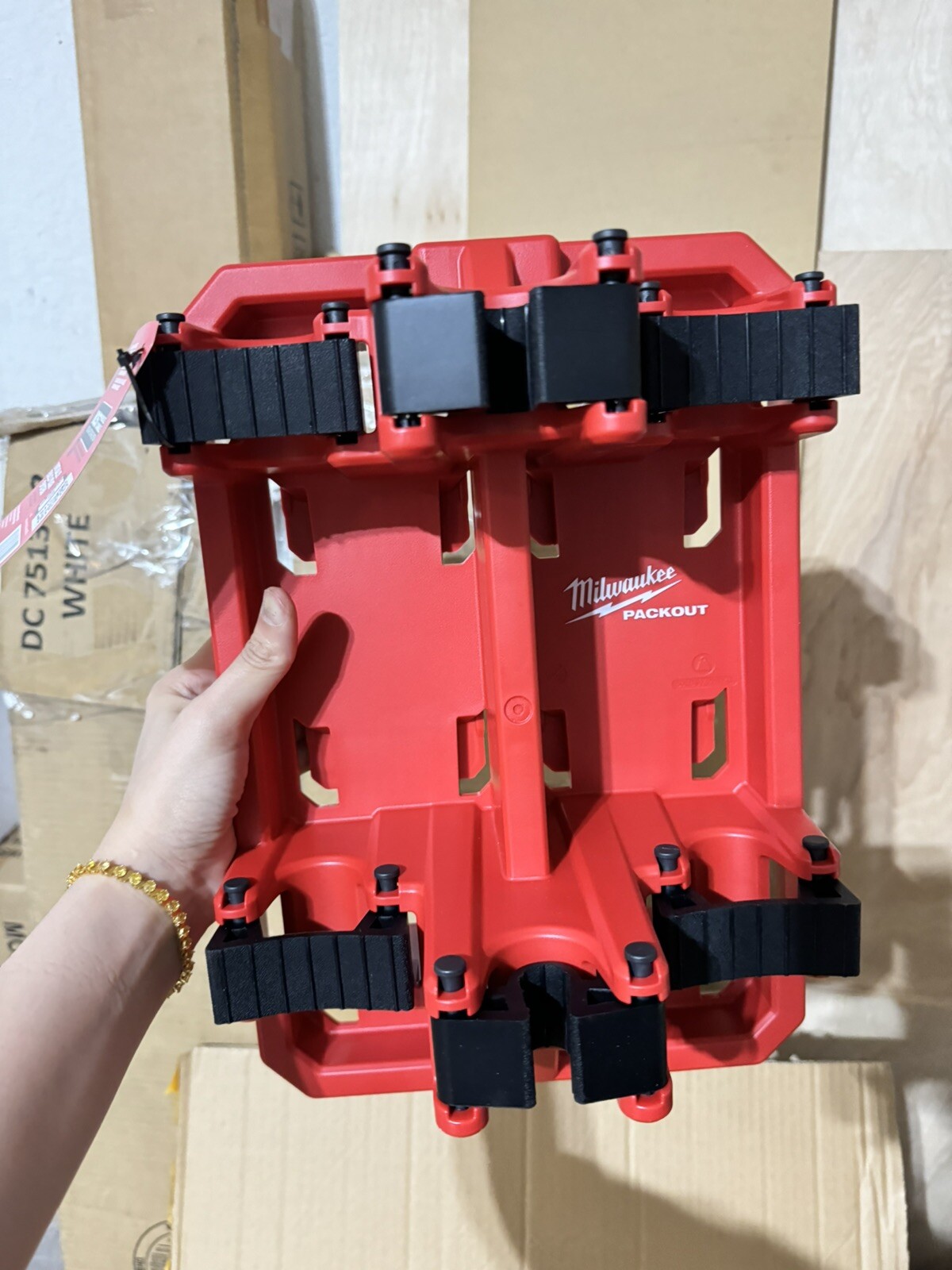 🔥 Milwaukee 48-22-8349 PACKOUT Durable Modular Long Handle Tool Holder ...