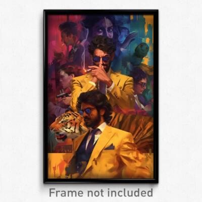 Bollywood Movie Poster - Humongous Counting House (India Retro Film Art ...