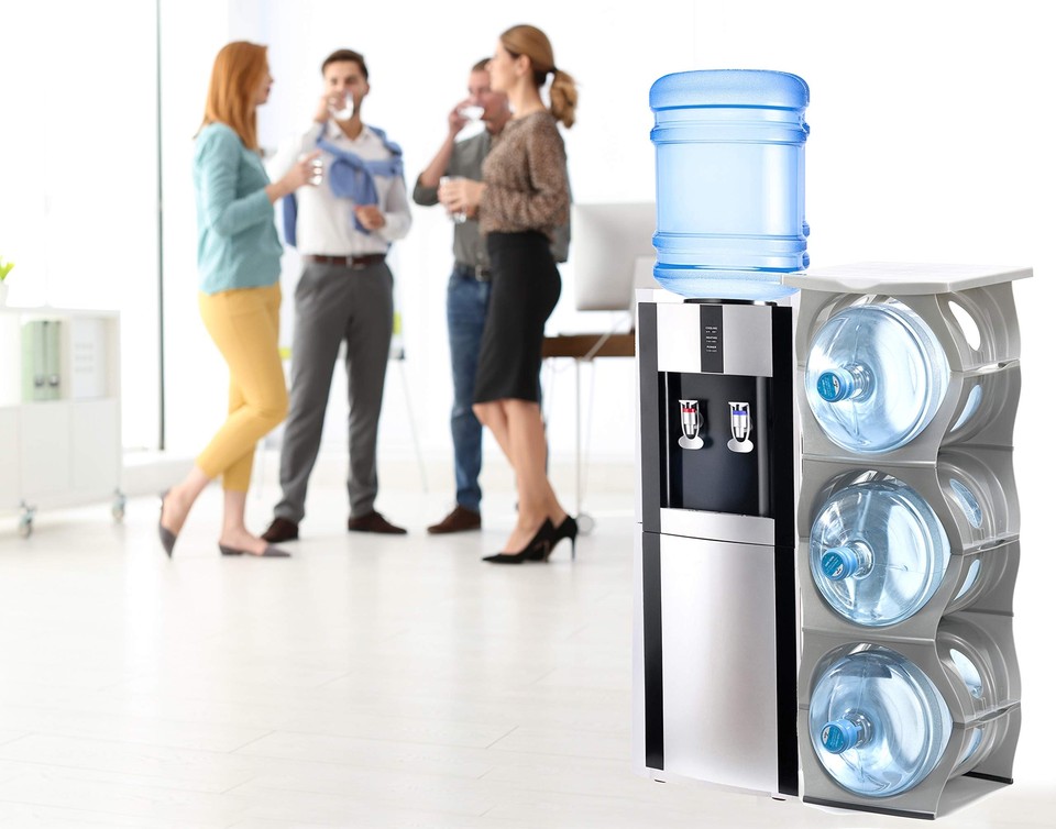 Stackable Water Bottle Storage Rack Water Jugs 5 Gallon Organizer. Jug ...