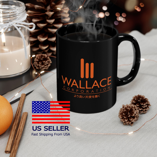 Wallace Corporation Blade Runner 11oz 15oz Coffee Tea Black Mug | eBay