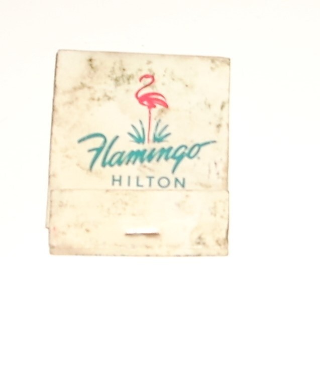 Vintage FLAMINGO Matchbook LAS VEGAS-LAUGHLIN-RENO Casino 1970'S ...