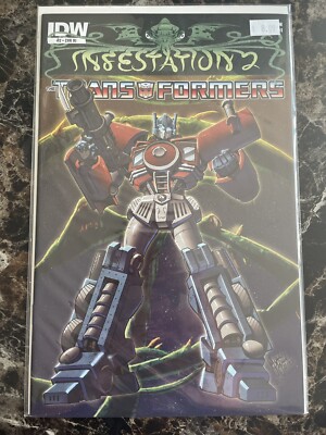 Infestation 2: Transformers 2 RI VARIANT IDW 2012 NM | eBay