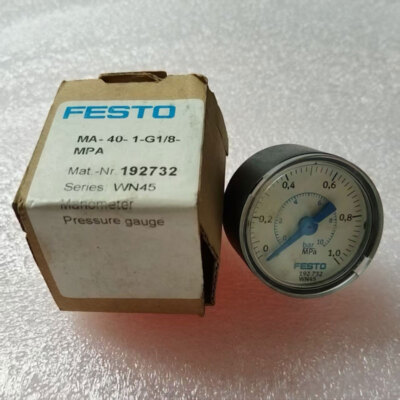 1PCS For Festo - Manometer Pressure Gauge MA-40-1-G18-MPA 192732 | eBay