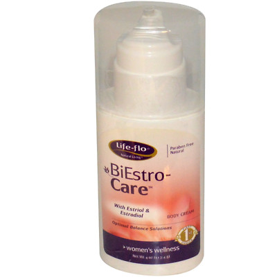 Life-flo, BiEstro Care Body Cream, Fragrance free, 4 oz (112 g) | eBay ...