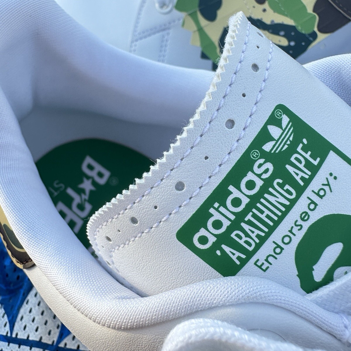 Adidas BAPE x Stan Smith Golf 30th Anniversary Men's Golf Adidas BAPE x Stan Smith Golf 30th Anniversary Men's Golf