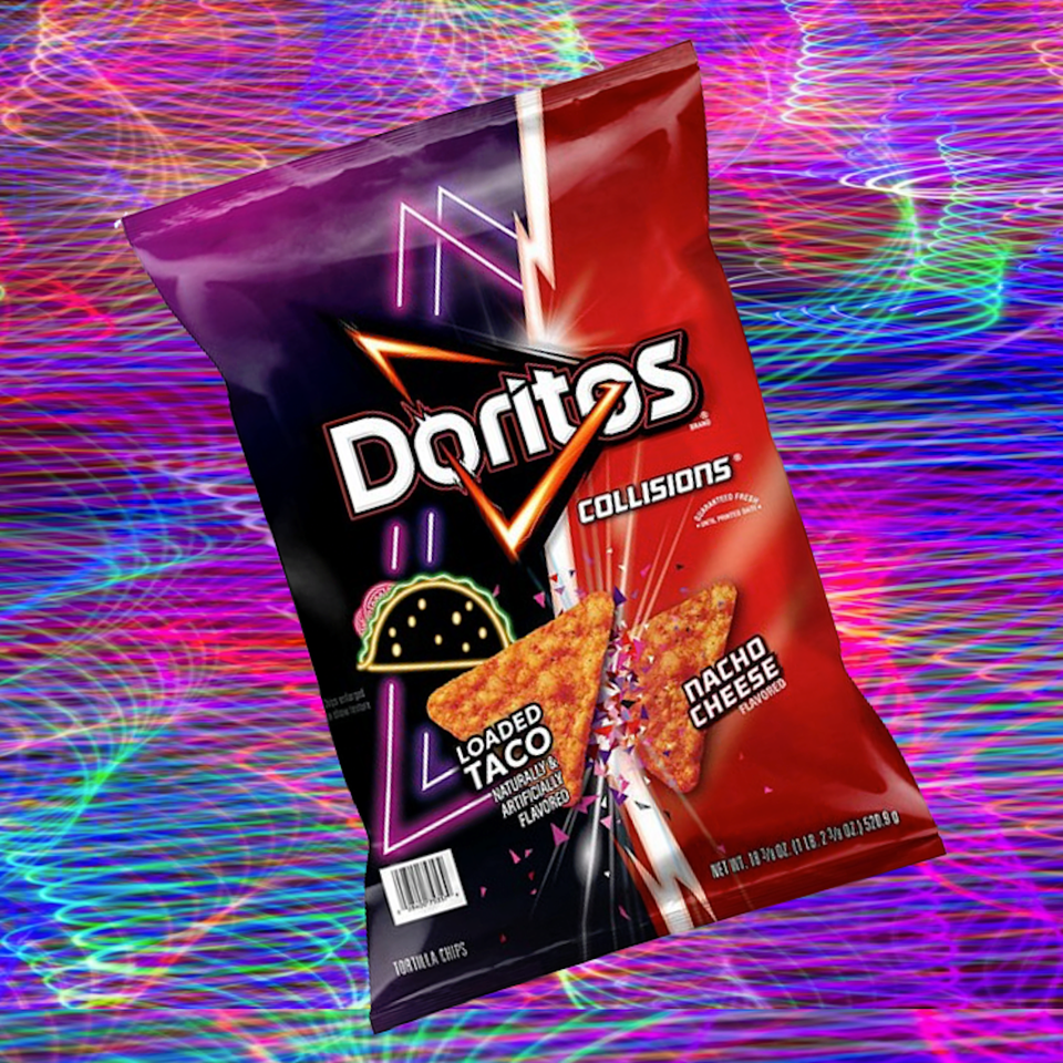 🔅Doritos 📐Limited Edition Collisions Nacho🧀Cheese & Loaded🌮Taco ...