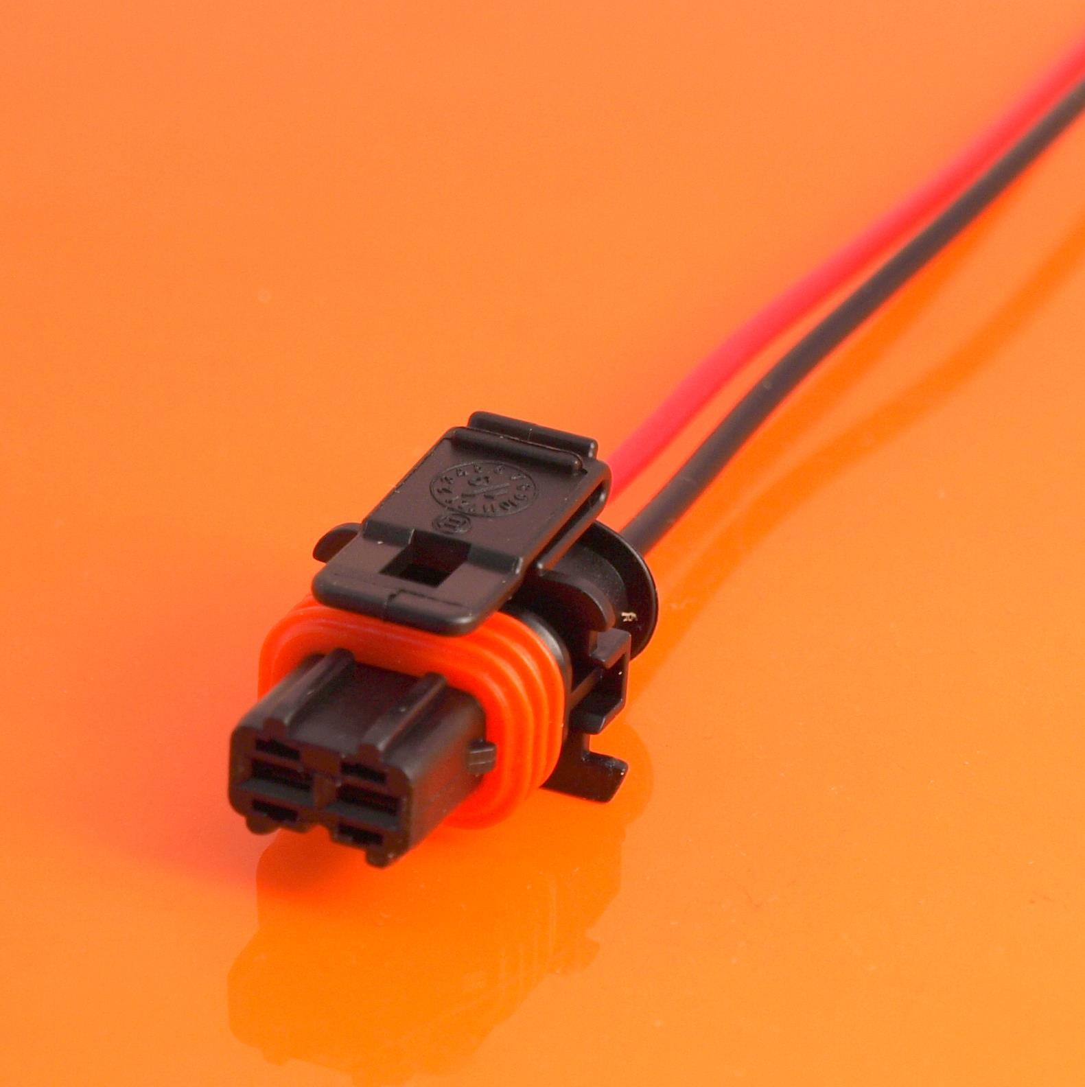 4 x 2 Pin 1928404072 Bosch Diesel Injector Connector Plug - Most Bosch ...