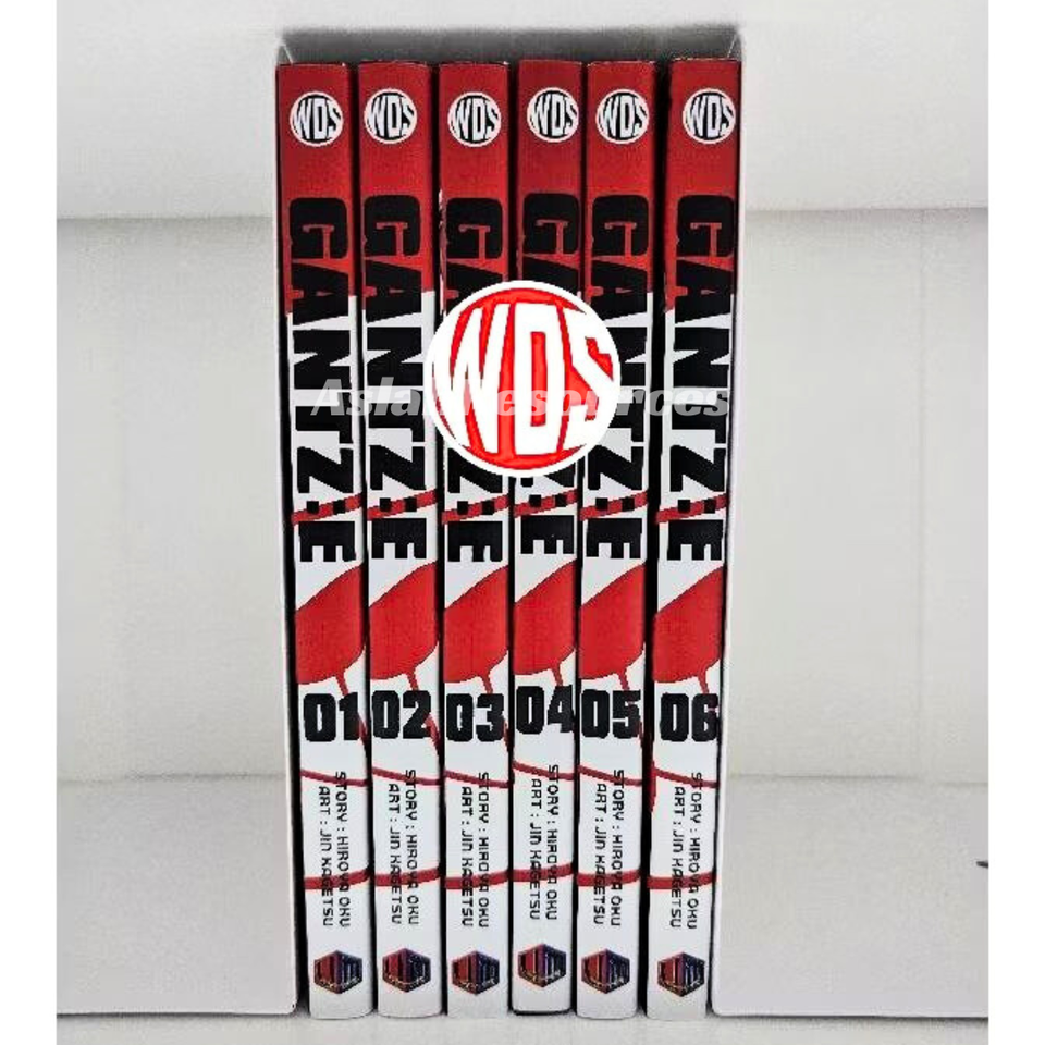 Manga GANTZ:E Volume 1-6 Loose Set English Comic Hiroya Oku Jin Kegetsu ...