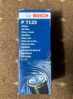 OIL FILTER BOSCH P7123 FOR BMW 320D 325D 330D 335D 418D 420D 425D 430D ...