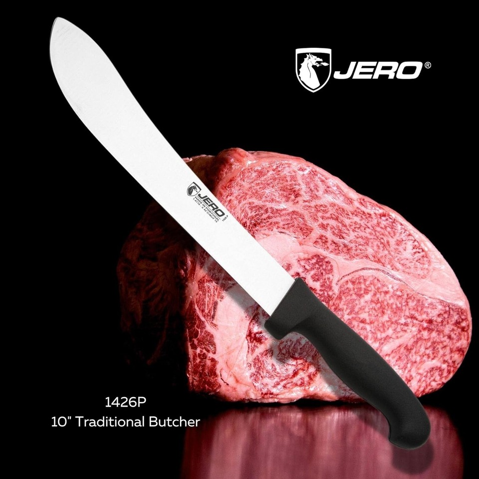 Jero 10" Skinning / Butcher Knife - Made in Portugal - German Stainless ...