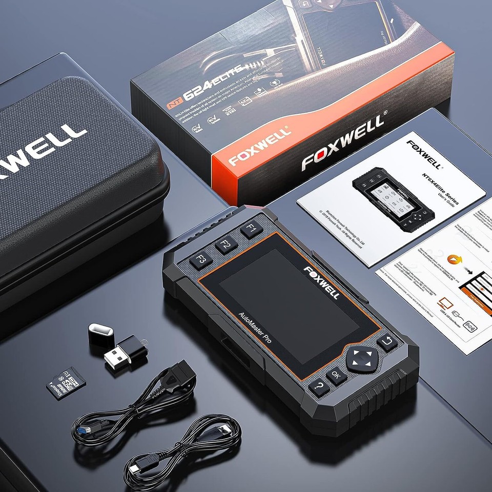 FOXWELL OBD2 Scanner Car Full System EPB ABS SAS Oil BAT Reset ...