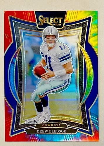 2024 Select Drew Bledsoe Concourse Tie- Dye Prizm #25/25 | eBay