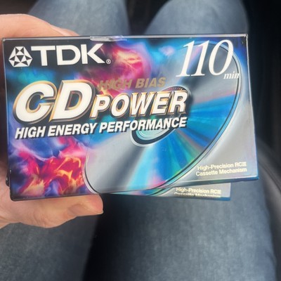 8 TDK CD Power 110 High Bias Audio Cassette Tapes PWR-110 | New ...