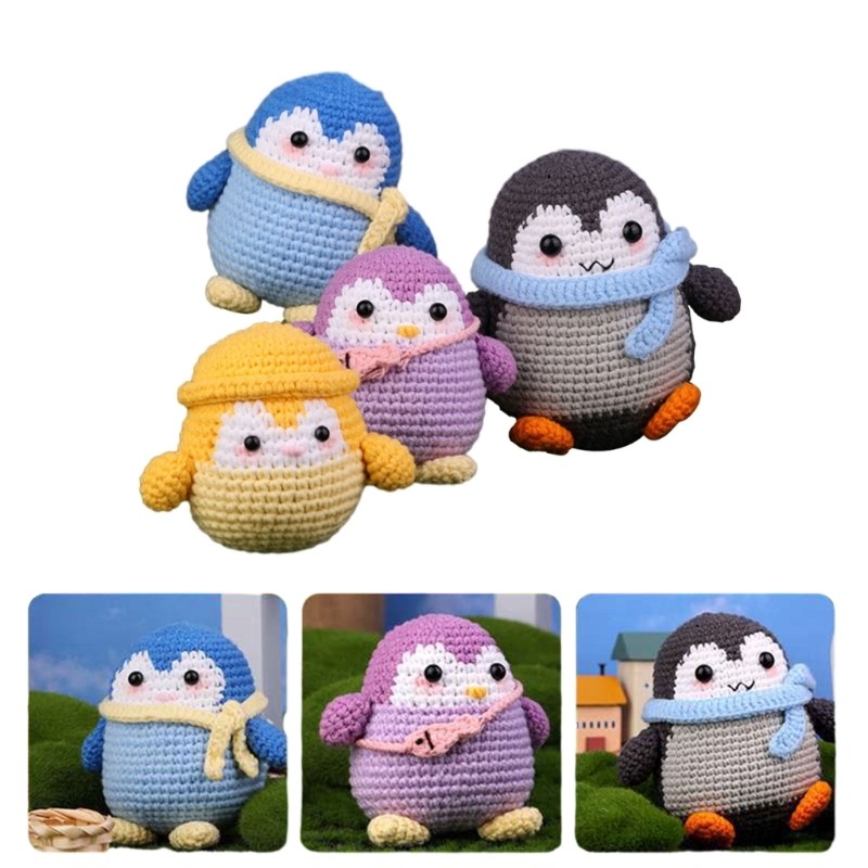 Crochet Kits for Beginners, Crochet Animal Kits to Make Cute Animal ...
