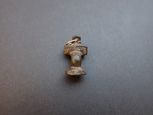 Roman Brooch Fibula - Lovely Little Example + Gold Loop - Metal ...
