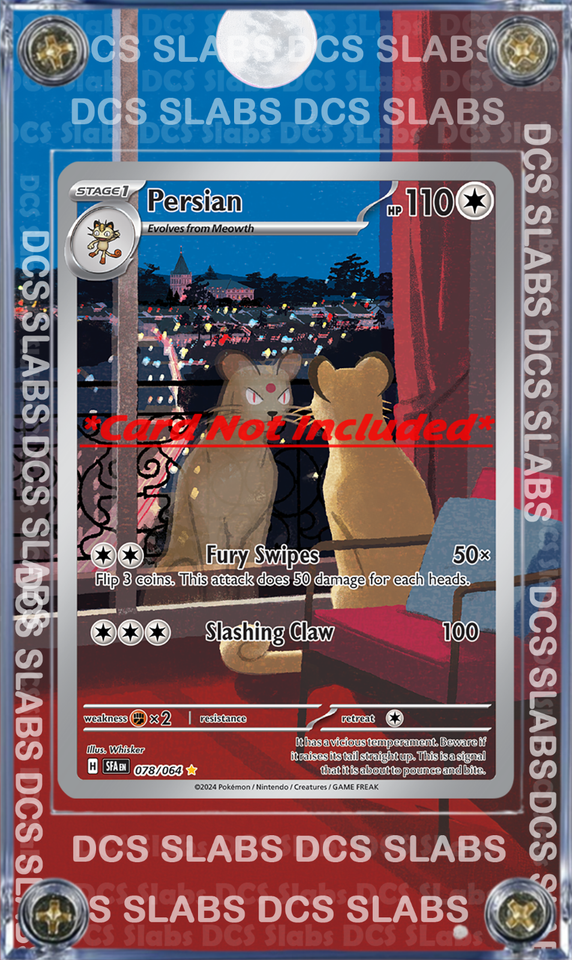 Pokemon Persian IR Shrouded Fable 078/064 Custom Case | eBay
