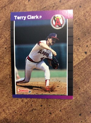 1989 Donruss #607 Terry Clark, California Angels Rookie card nm ib | eBay