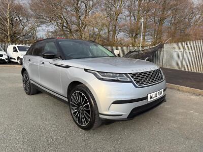 2018 18 REG RANGE ROVER VELAR S D240 SUV BI TURBO AWD 2.0 DIESEL SILVER ...