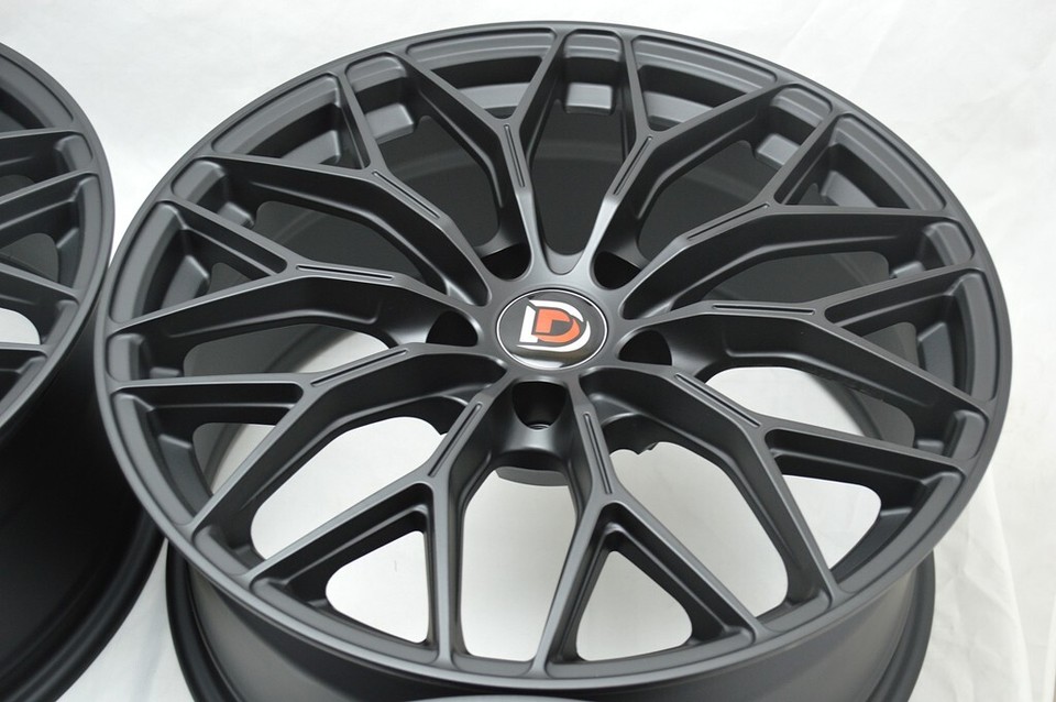18" Matt Black Rims SC430 GS300 Mazda 3 5 6 RX8 RAV4 IS250 Seltos 5x114 ...